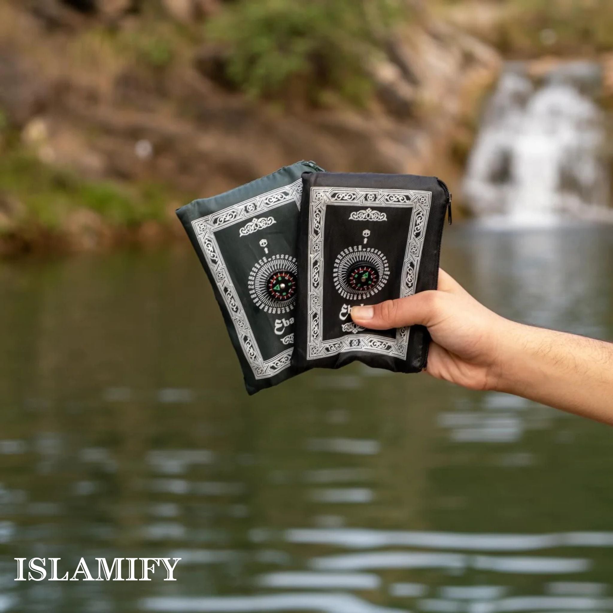PocketPray – Portable Prayer Mat with Compass & Waterproof Design ...